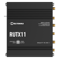 Teltonika RUTX11 RUTX11300400 Router 4G LTE eSIM 802.11b/g/n (3) 100 ...